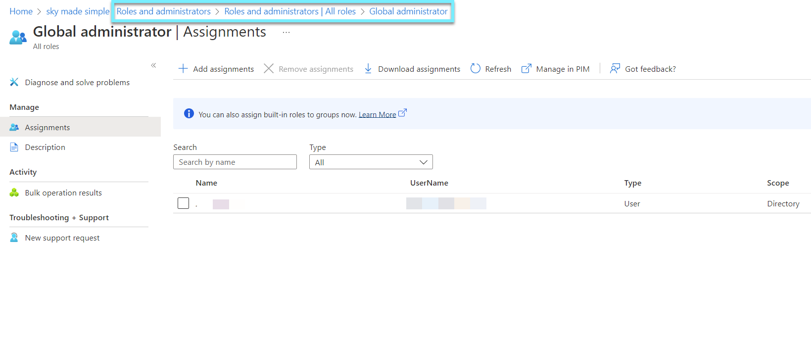 CIS Microsoft 365 Foundation Level 1 - Azure Active Directory
